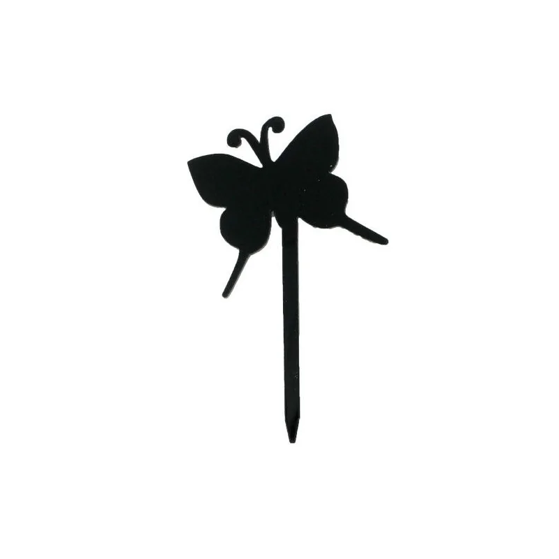 8 Cupcake Toppers Papillons | Cerf Dellier