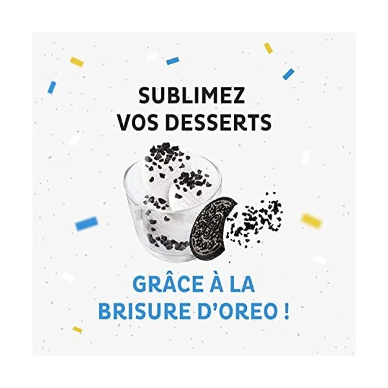 Brisures de biscuits Oréo 400 g | Cerf Dellier