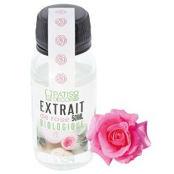Extrait de rose biologique 50 ml | Cerf Dellier