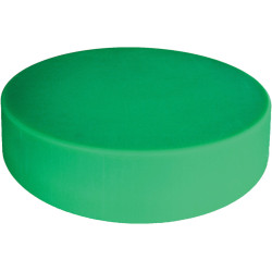 Billot rond en PEHD 500 diamètre 45 cm hauteur 14 cm vert